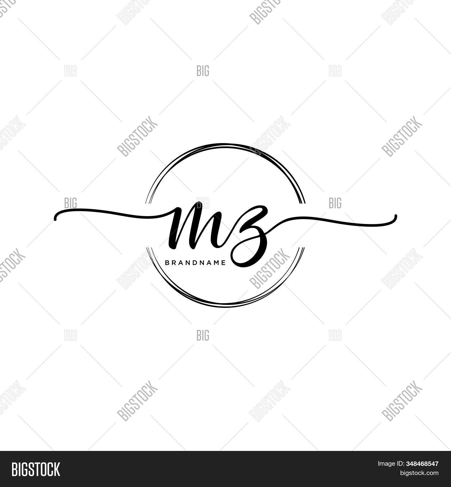 Mz Initial Vector & Photo (Free Trial) | Bigstock