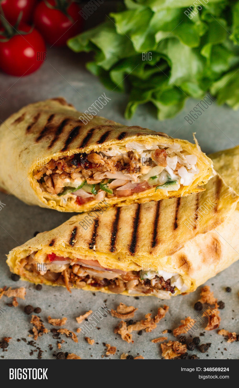 Shawarma Sandwich Gyro Image & Photo (Free Trial) | Bigstock