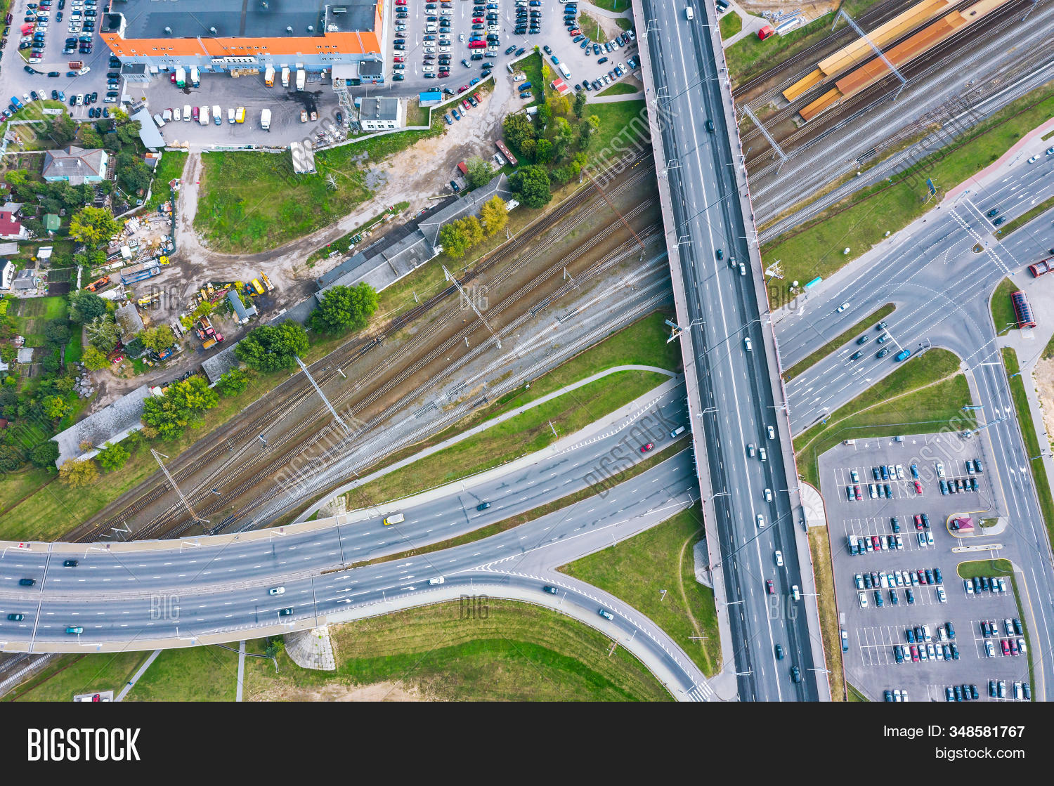 Aerial Top-down View Image & Photo (Free Trial) | Bigstock