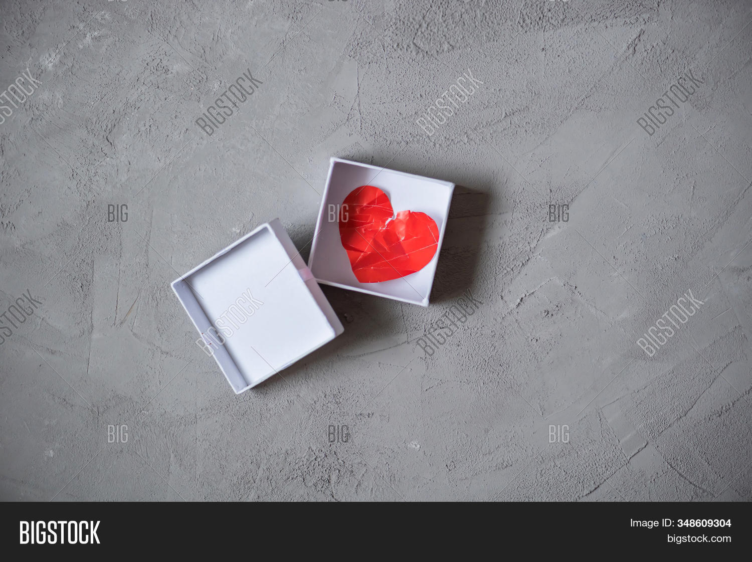 Crumpled Paper Heart Image & Photo (Free Trial) | Bigstock