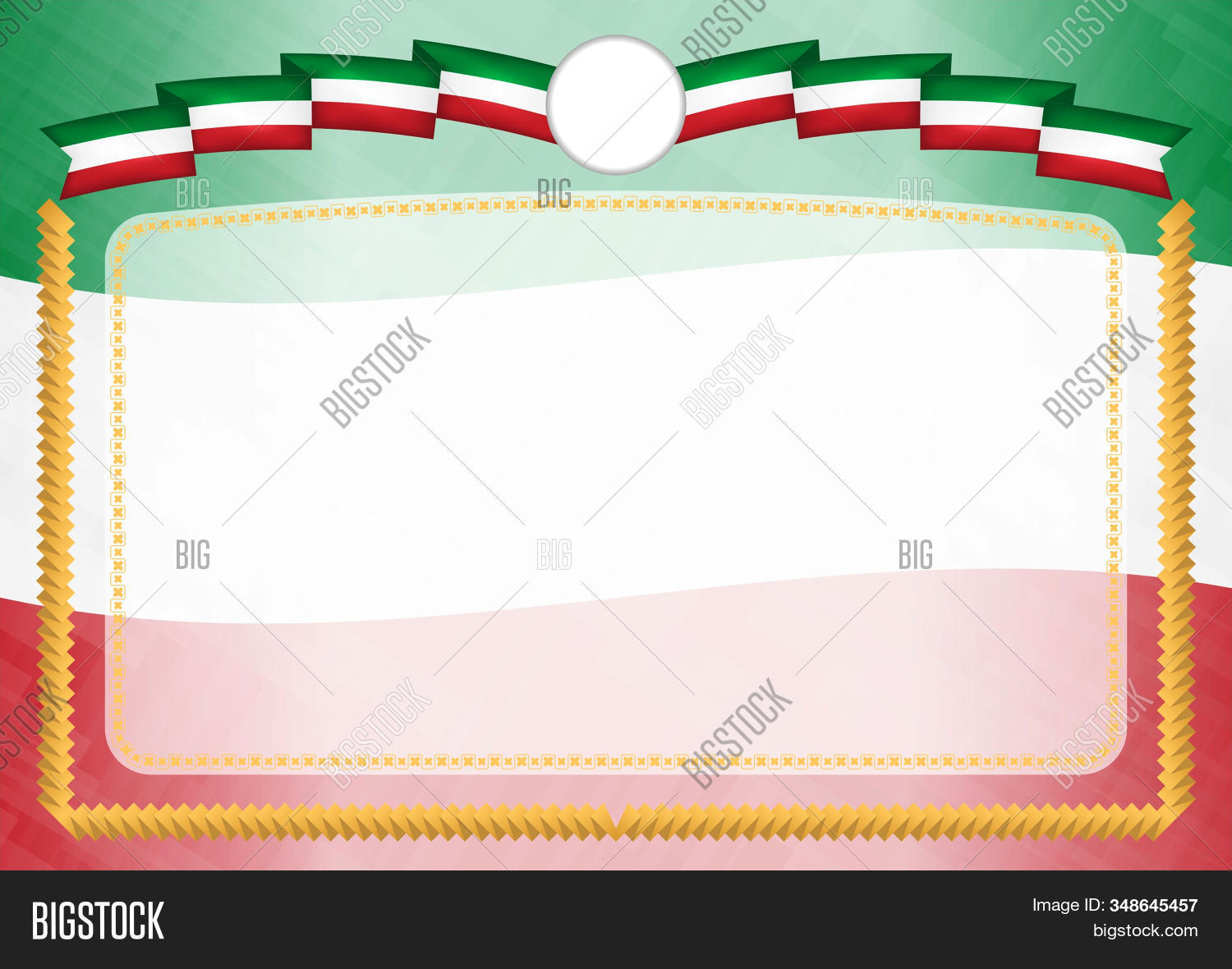 Border Made Italy Vector & Photo (Free Trial) | Bigstock