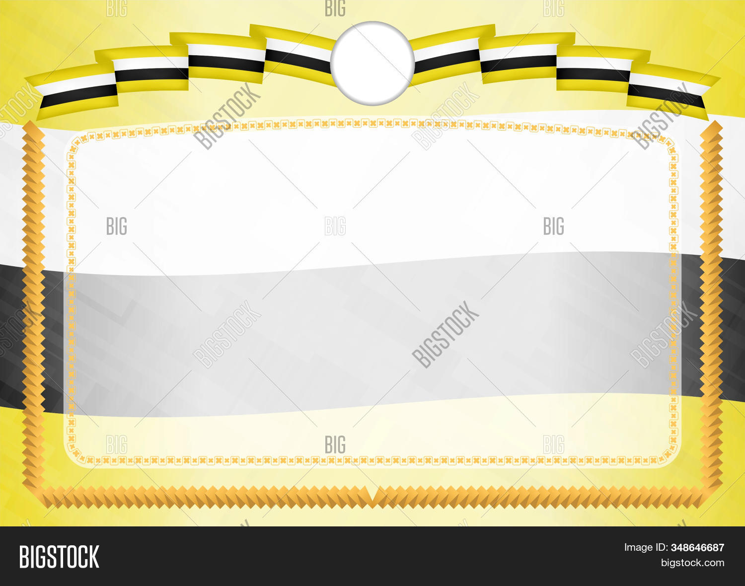 Border Made Brunei Vector & Photo (Free Trial) | Bigstock