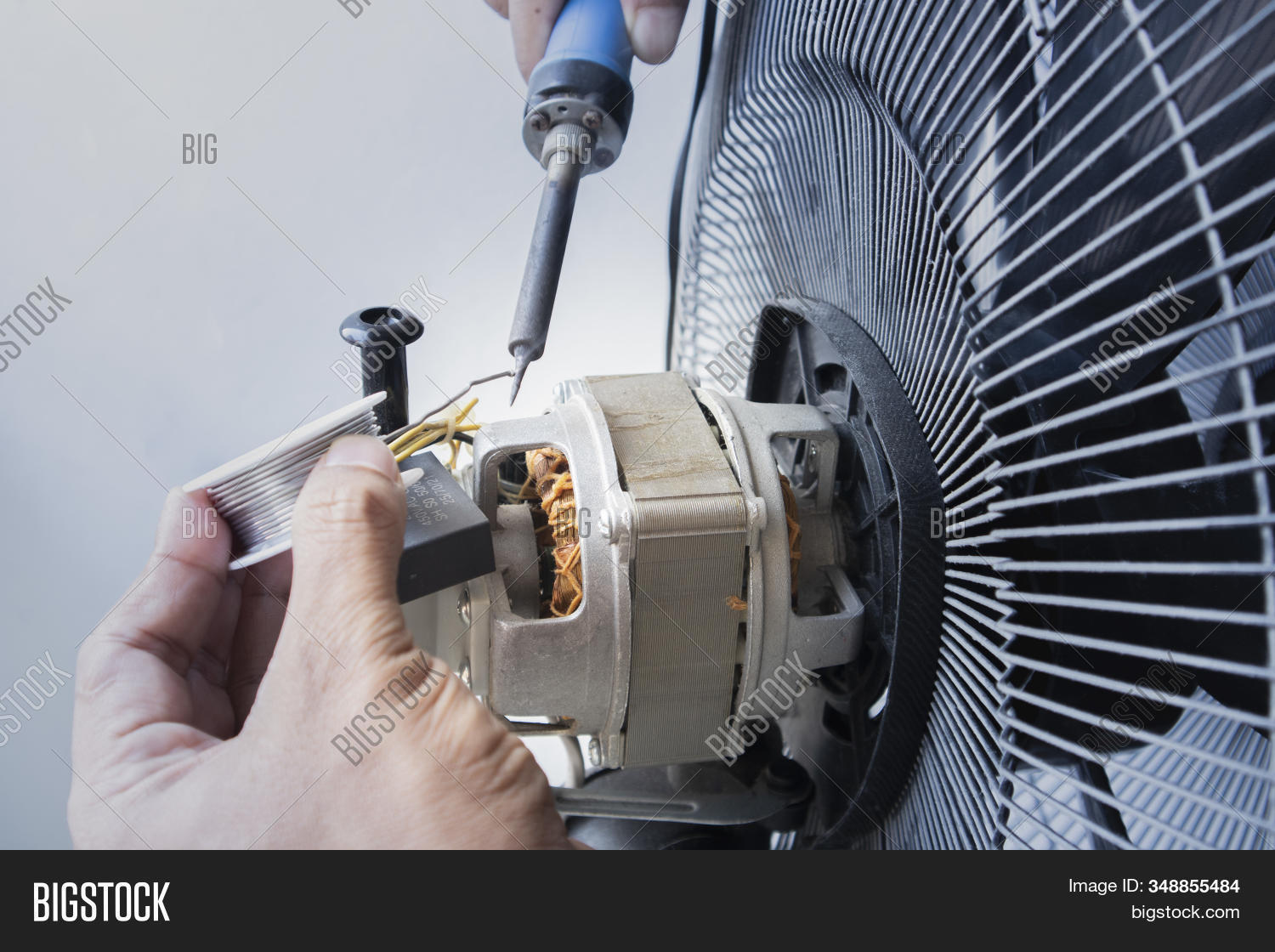 Table Fan Motor Repair