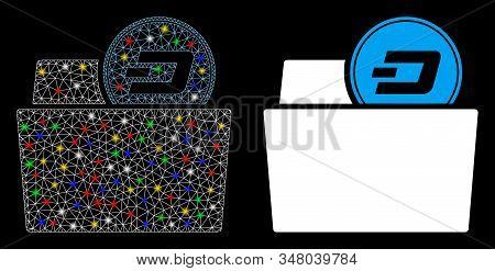 Glowing Mesh Dash Vector & Photo (Free Trial) | Bigstock