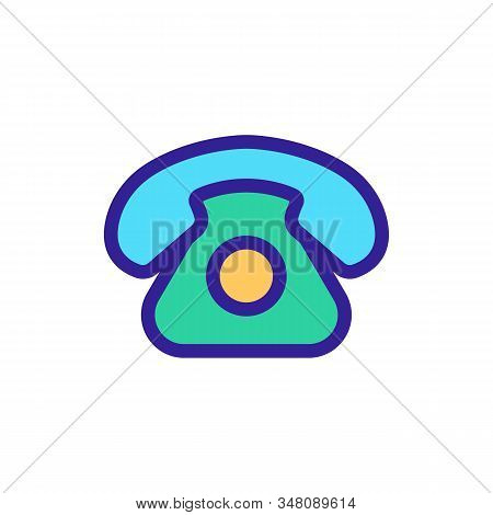 Home Phone Icon Vector & Photo (Free Trial) | Bigstock