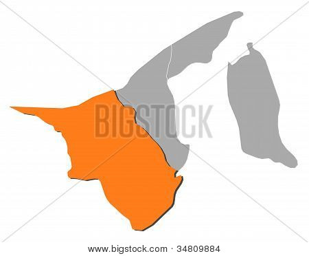 Map Brunei, Belait Image & Photo (Free Trial) | Bigstock