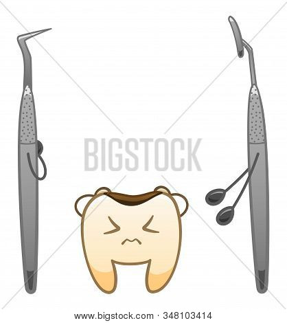 Vector y foto Cartoon Tooth (prueba gratis) | Bigstock