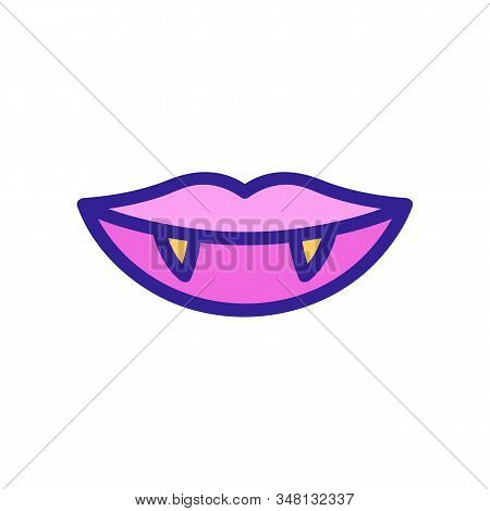 Vampire Icon Fangs Vector & Photo (Free Trial) | Bigstock