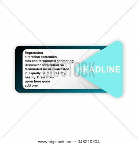Headliner Sign. Vector & Photo (Free Trial) | Bigstock