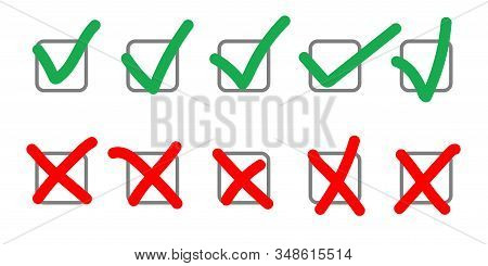Checkbox Check Mark Vector & Photo (Free Trial) | Bigstock