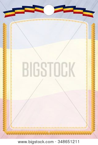 Border Made Romania Vector & Photo (Free Trial) | Bigstock