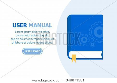 Blue Book User Manual Vector & Photo (Free Trial) | Bigstock