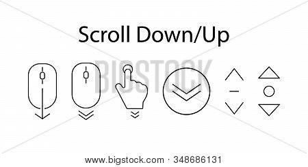 Set Linear Icons Vector & Photo (Free Trial) | Bigstock