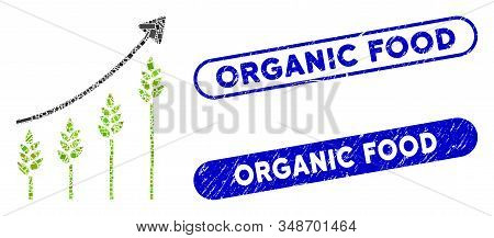 Mosaic Wheat Growing Vector & Photo (Free Trial) | Bigstock