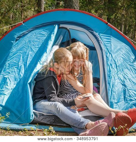 Tween Girls Sitting Image & Photo (Free Trial) | Bigstock