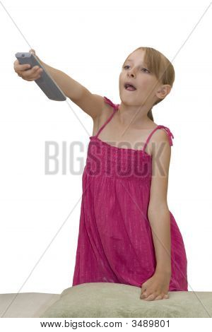 Little Girl Pushing Image & Photo (Free Trial) | Bigstock
