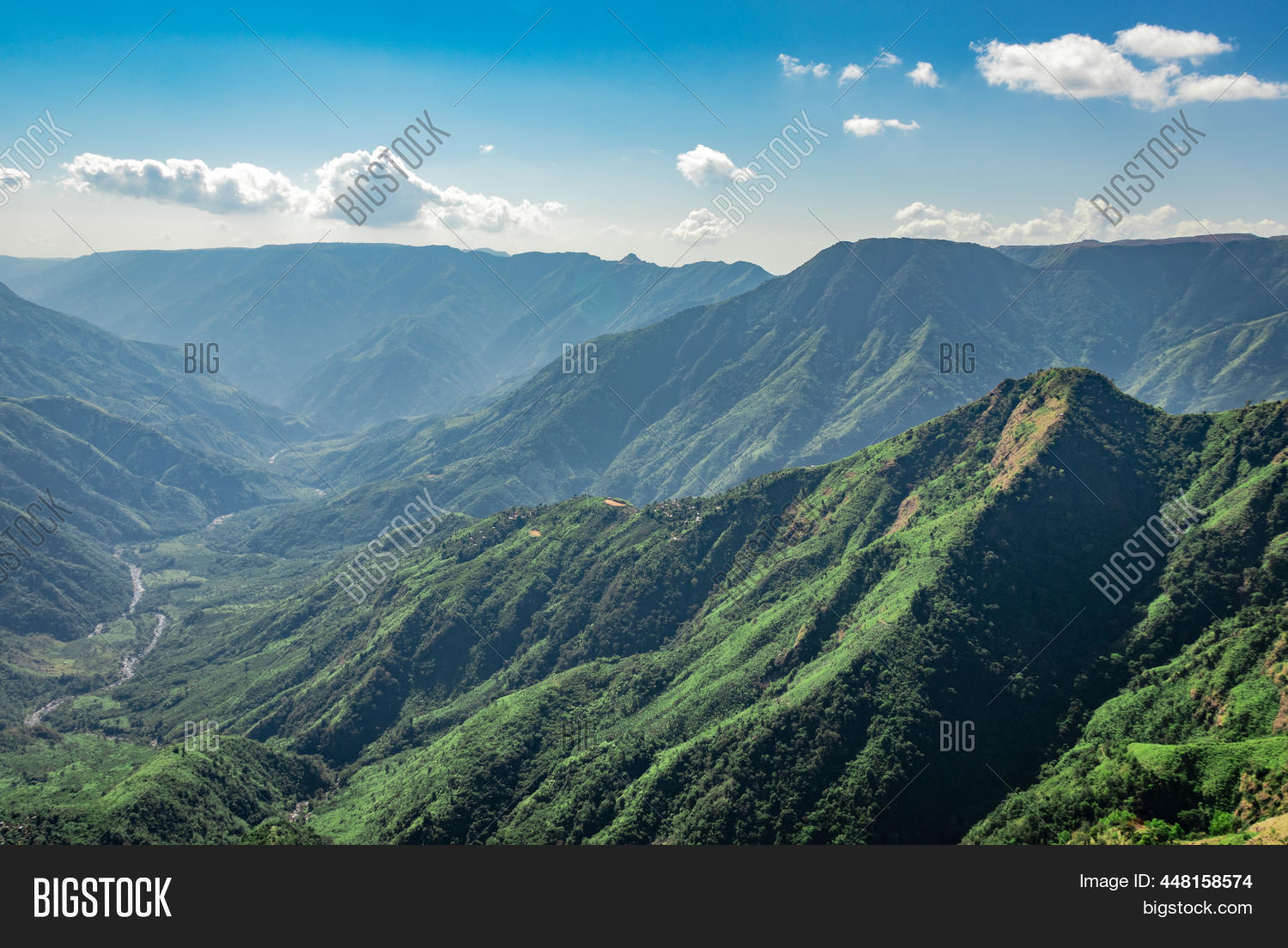 Misty Mountain Range Image & Photo (Free Trial) | Bigstock