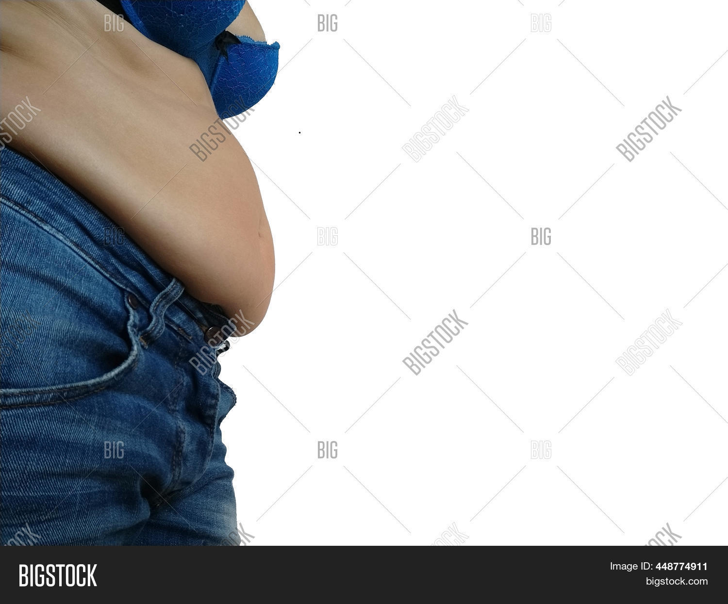 Saggy Belly. Folds Image & Photo (Free Trial) | Bigstock