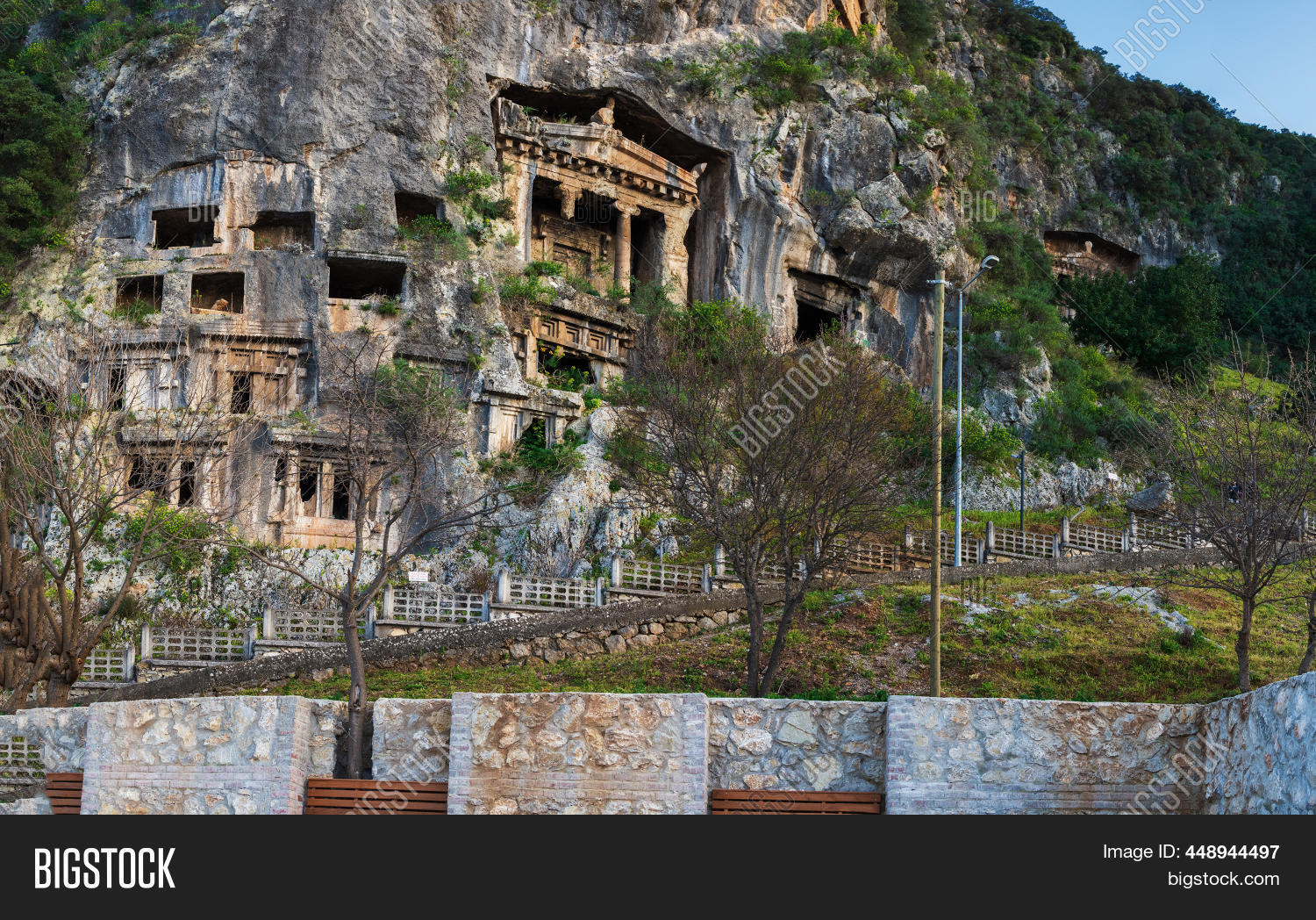 Lycian Tombs Turkish Image & Photo (Free Trial) | Bigstock