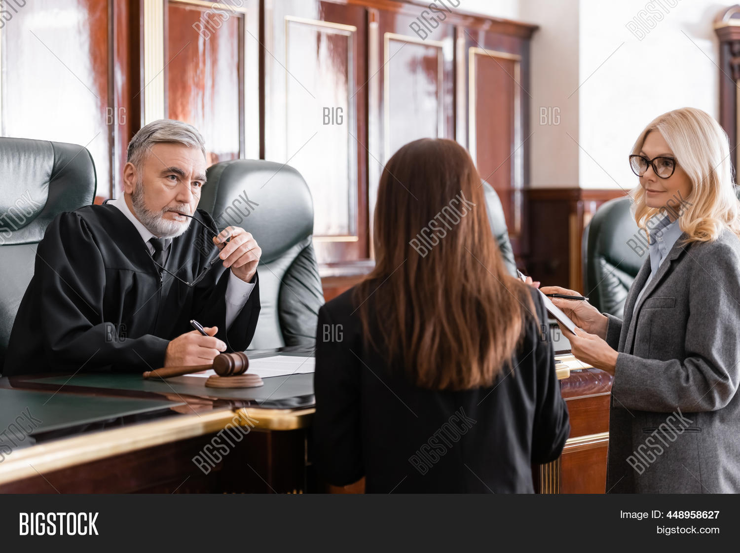 Thoughtful Judge Image & Photo (Free Trial) | Bigstock