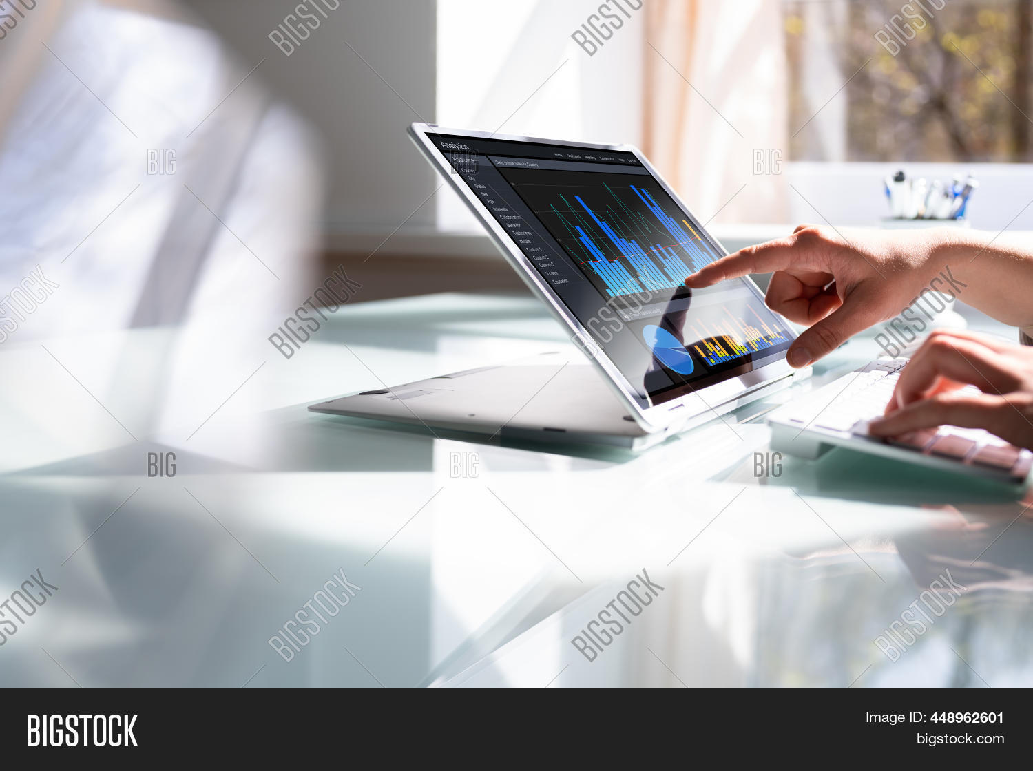 Data Analyst Using Image & Photo (Free Trial) | Bigstock