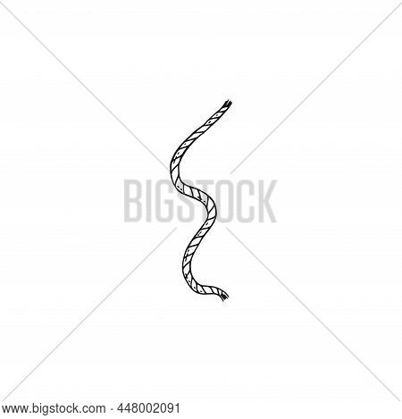 Rope Vector Black Vector & Photo (Free Trial) | Bigstock