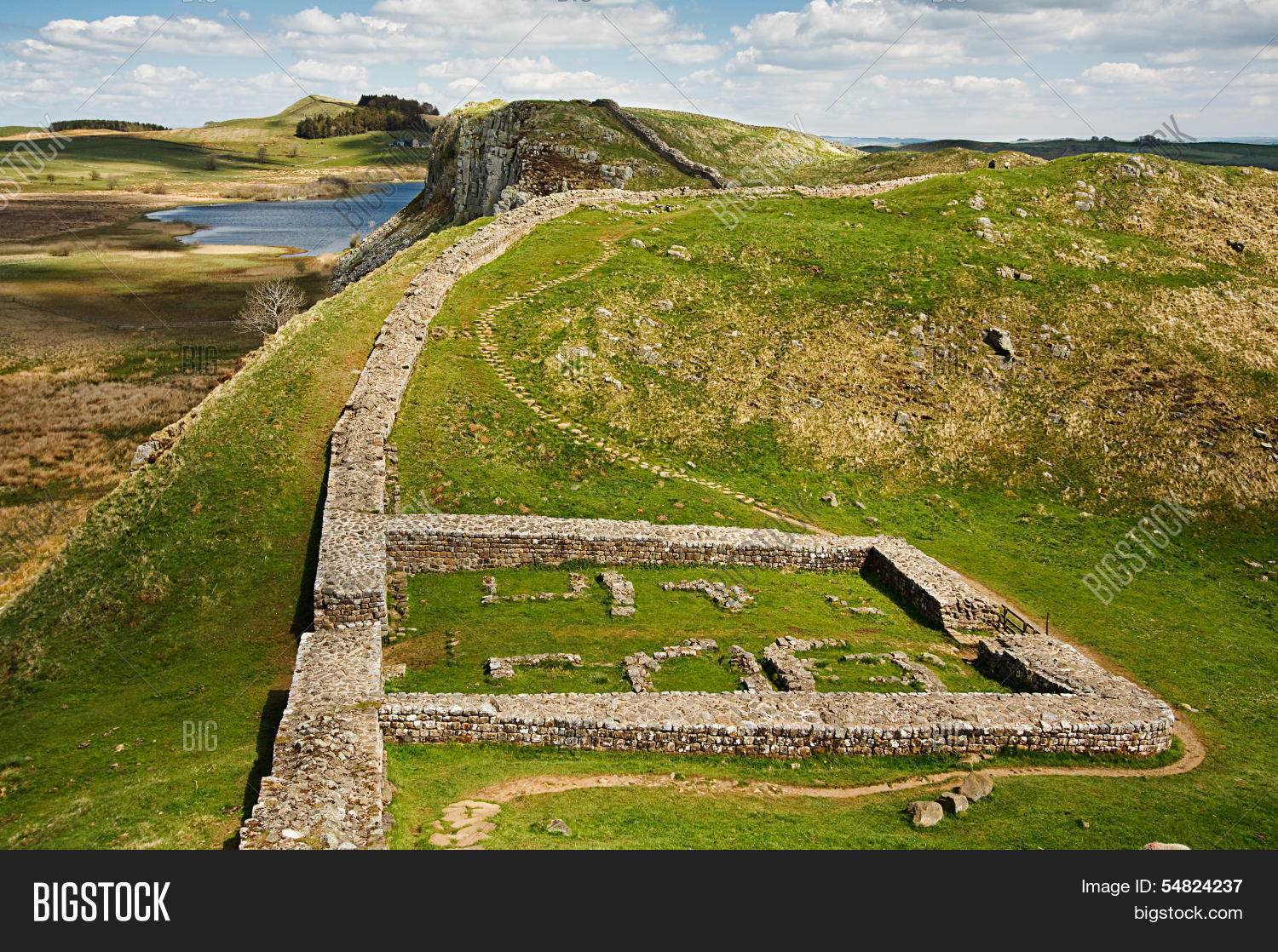 Milecastle 39 On Image & Photo (Free Trial) | Bigstock