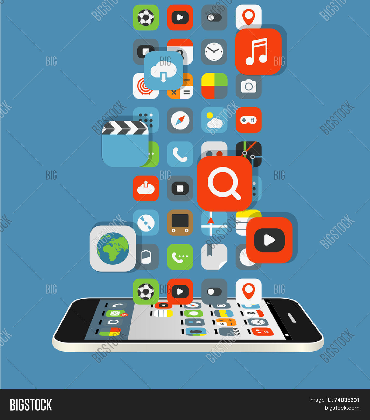 Different Color Icons Vector & Photo (Free Trial) | Bigstock