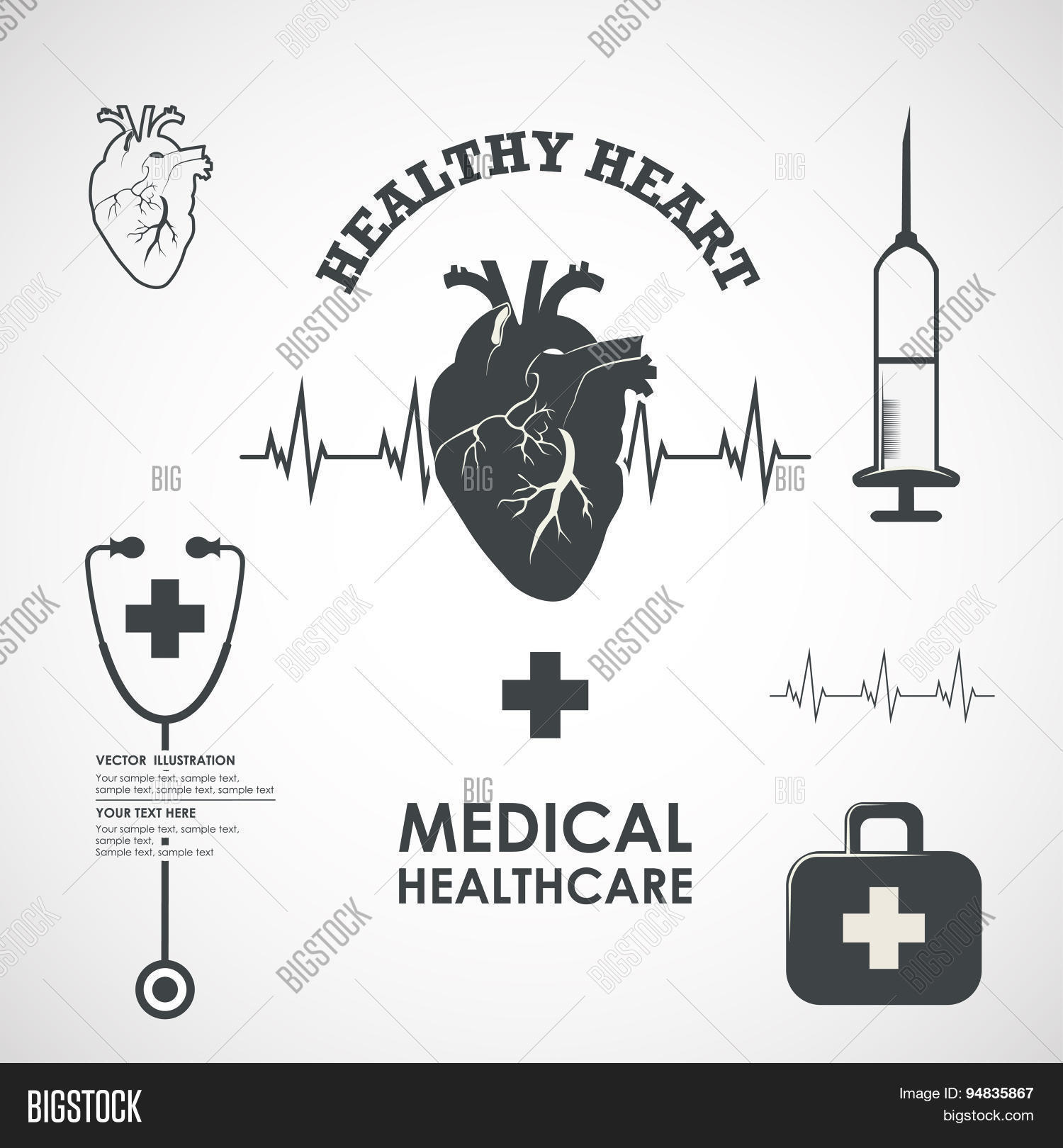 Vector Set Heart Vector & Photo (Free Trial) | Bigstock