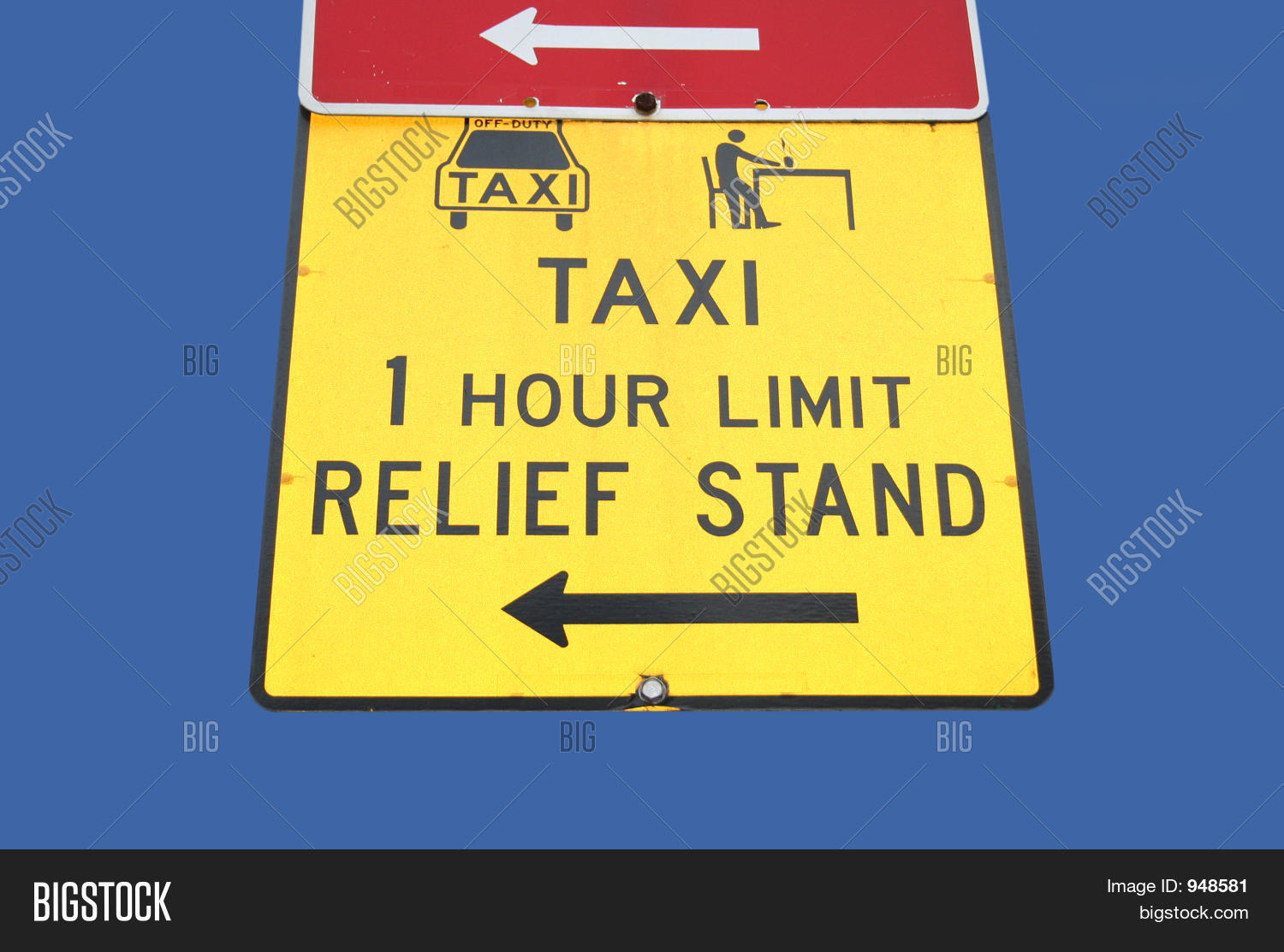 Taxi Relief Stand Sign Image & Photo (Free Trial) | Bigstock