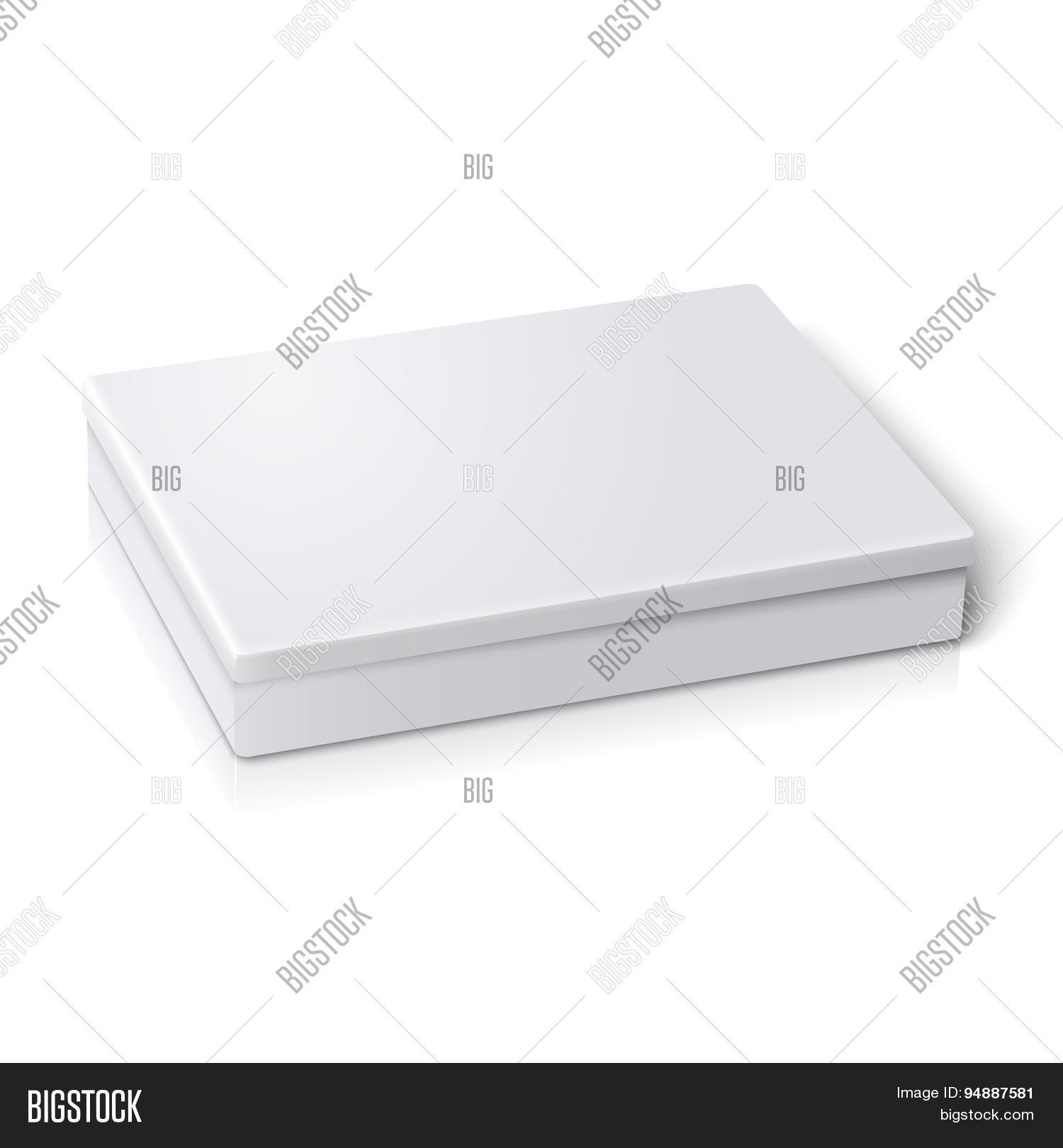 Blank Flat Package Vector & Photo (Free Trial) | Bigstock