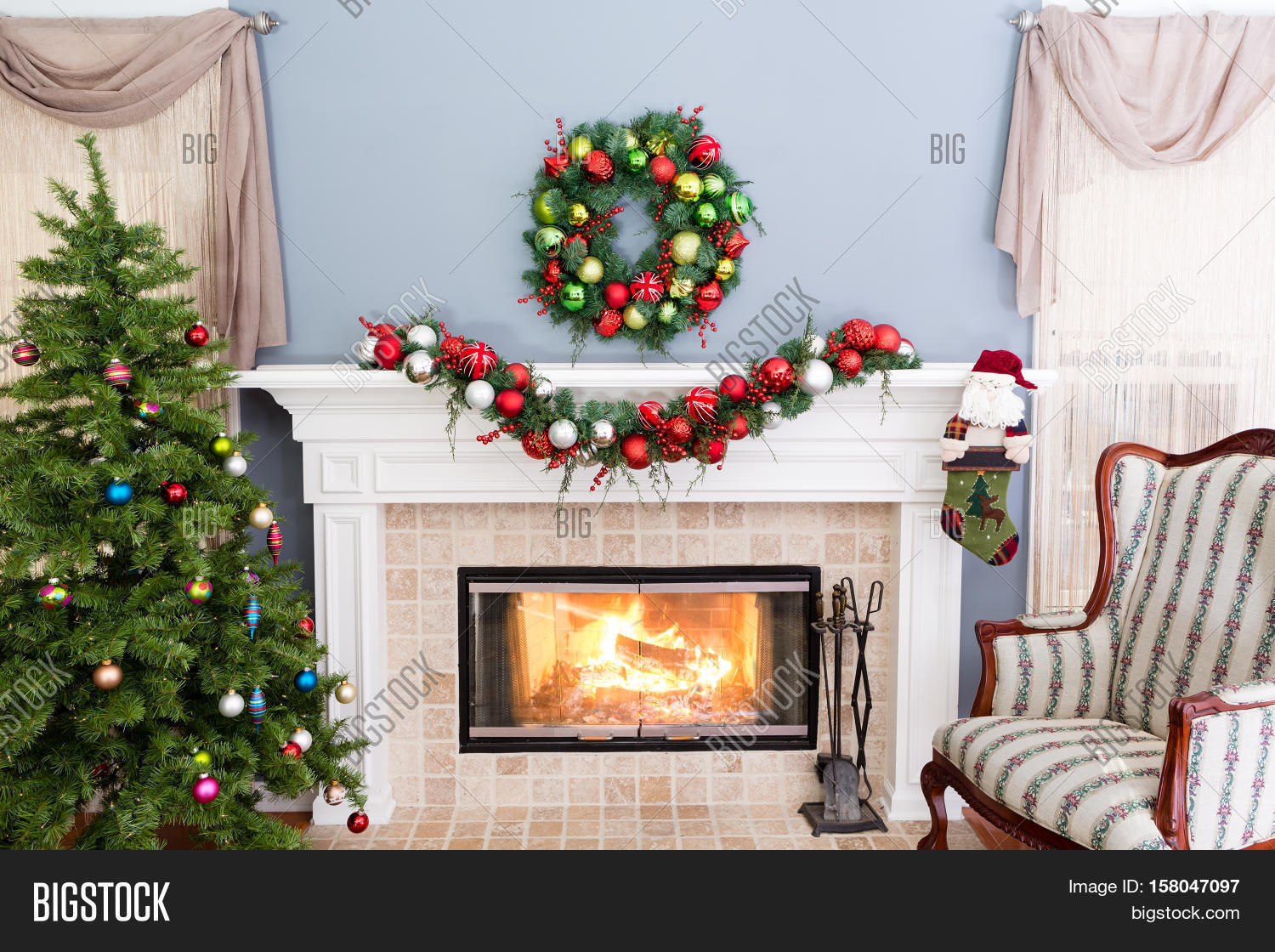 Cheerful Burning Fire Image & Photo (Free Trial) | Bigstock