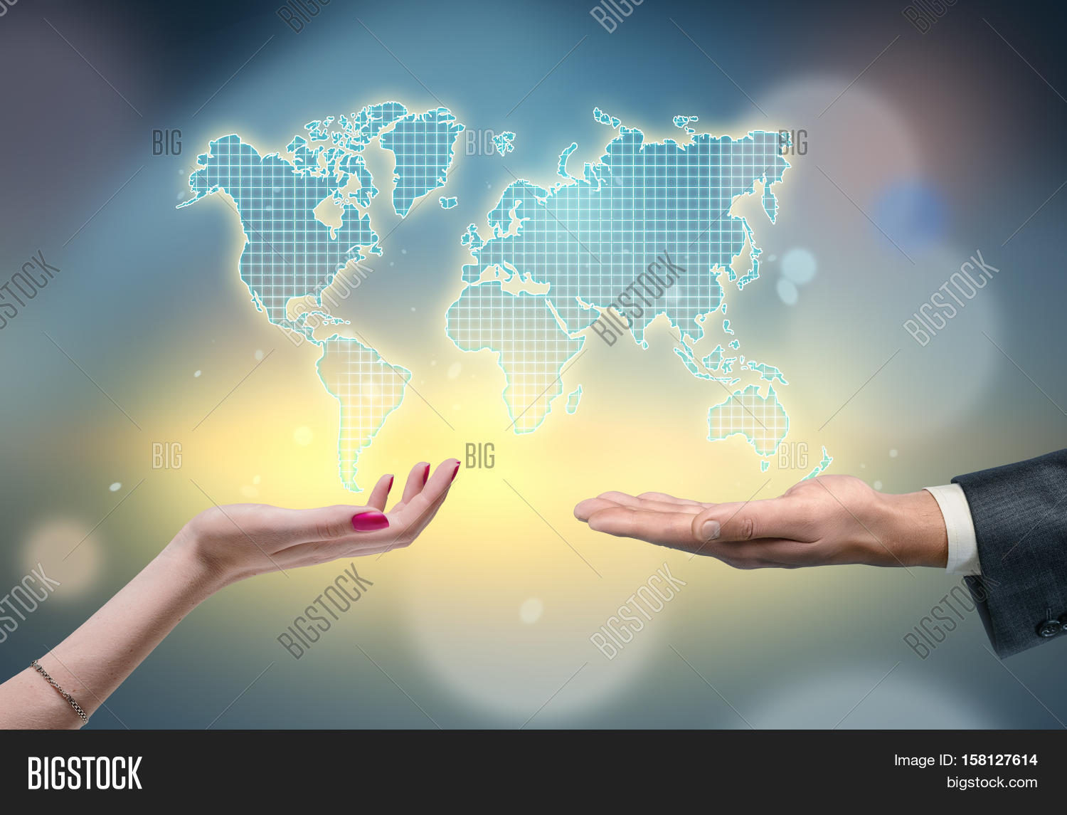 Two Hands Stretched Image & Photo (Free Trial) | Bigstock