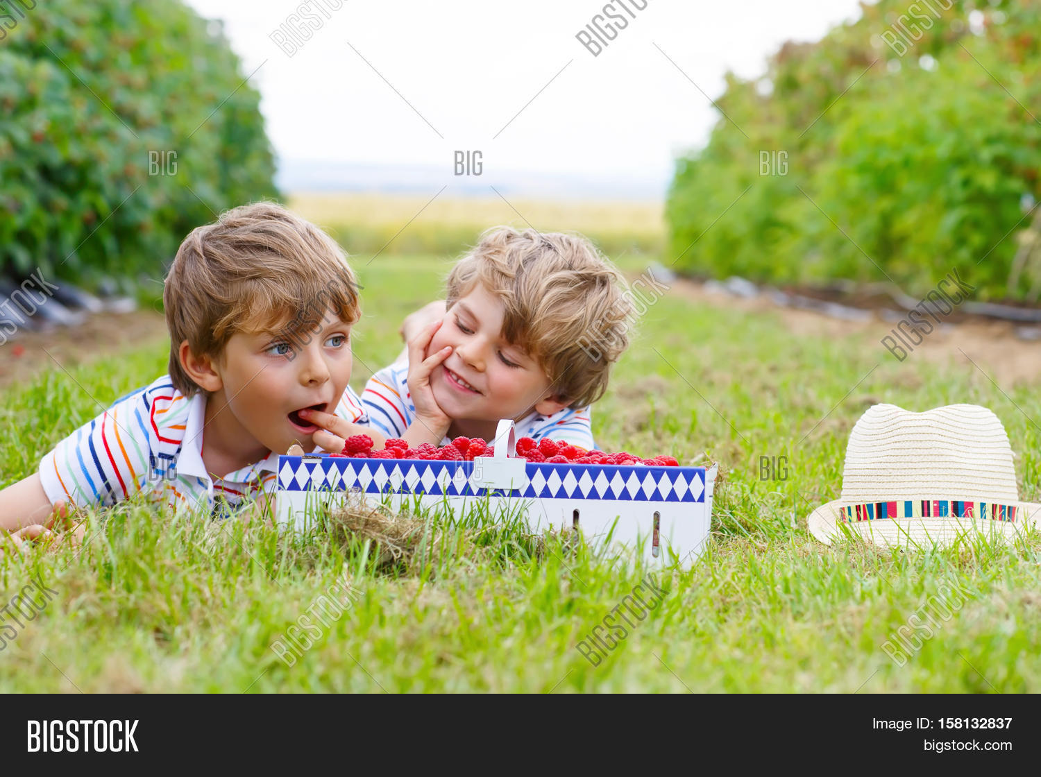Two Little Friends, Image & Photo (Free Trial) | Bigstock