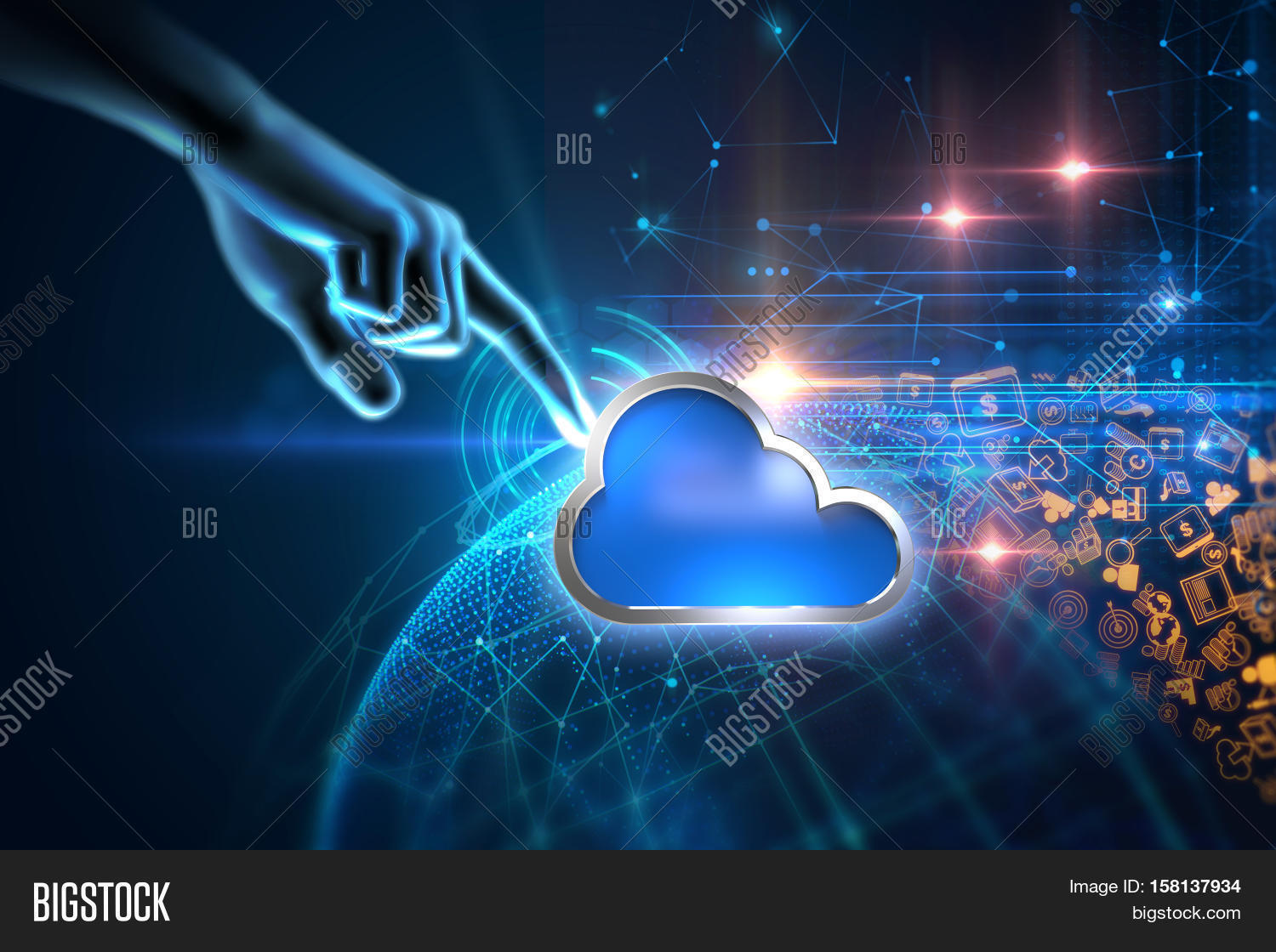 3D Rendering Cloud Image & Photo (Free Trial) | Bigstock