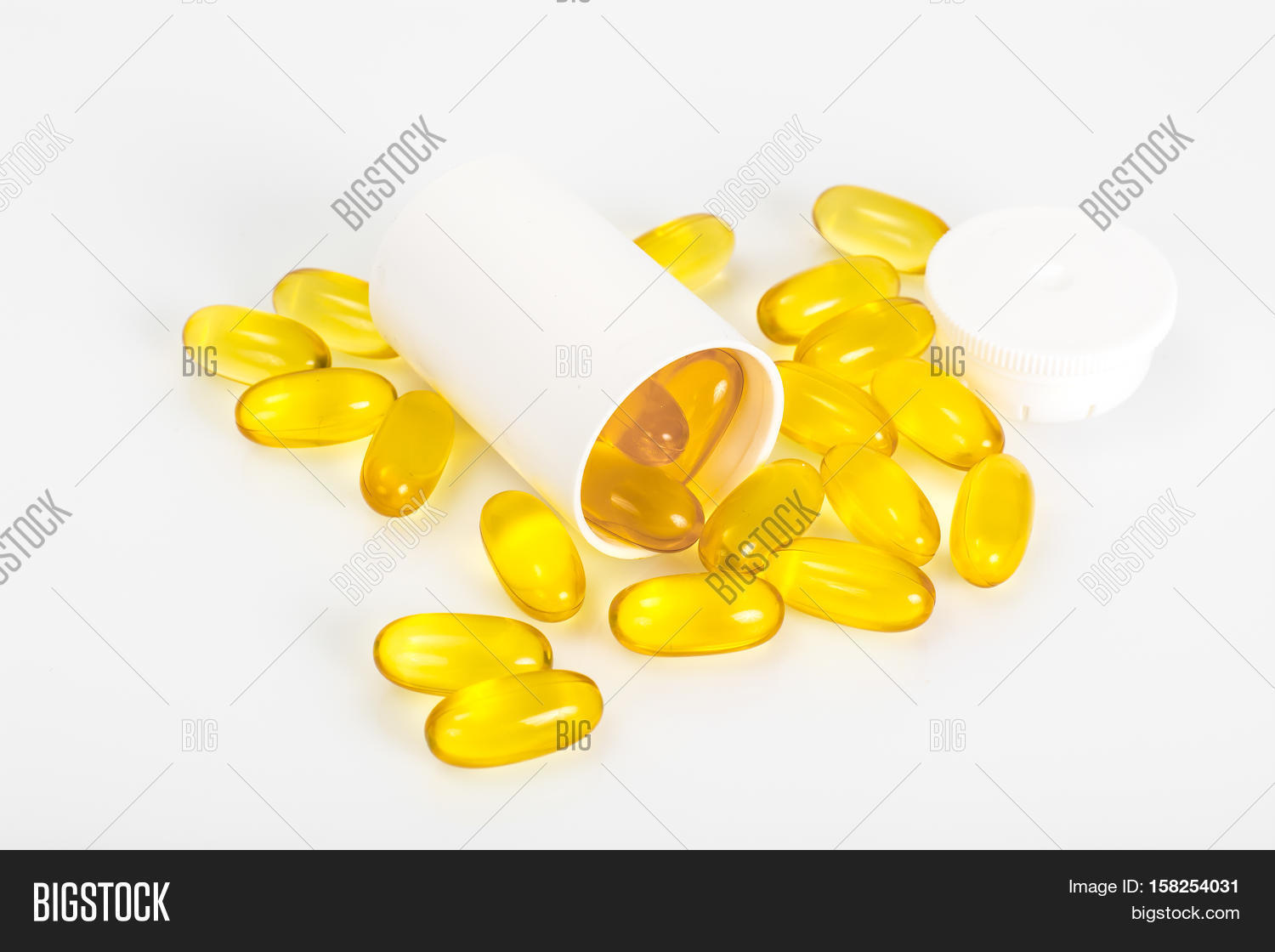 Vitamin E Capsules On Image & Photo (Free Trial) | Bigstock