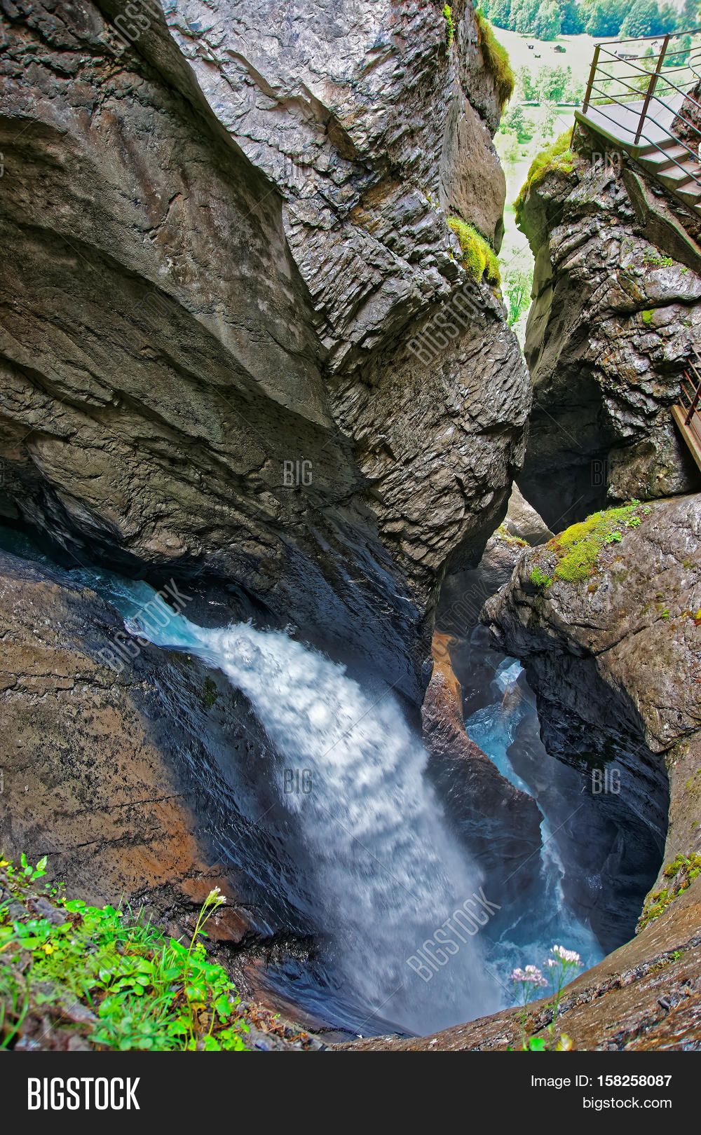 Trummelbach Falls Image & Photo (Free Trial) | Bigstock