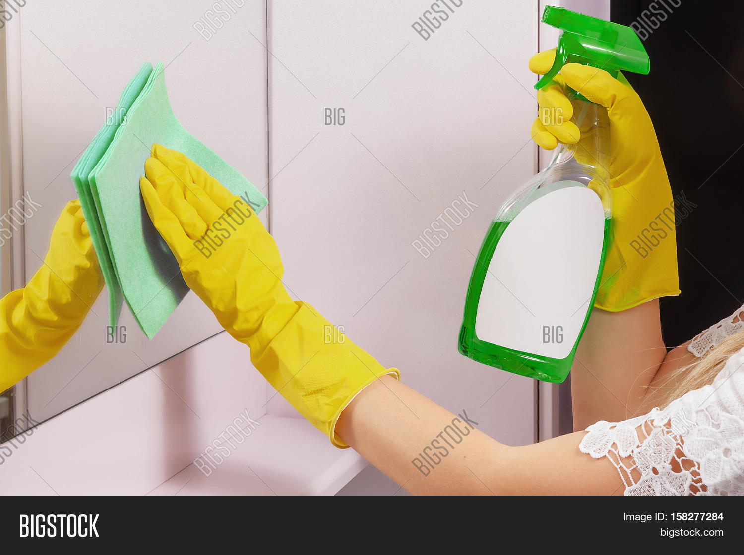 Female Hands Cleaning Image & Photo (Free Trial) | Bigstock
