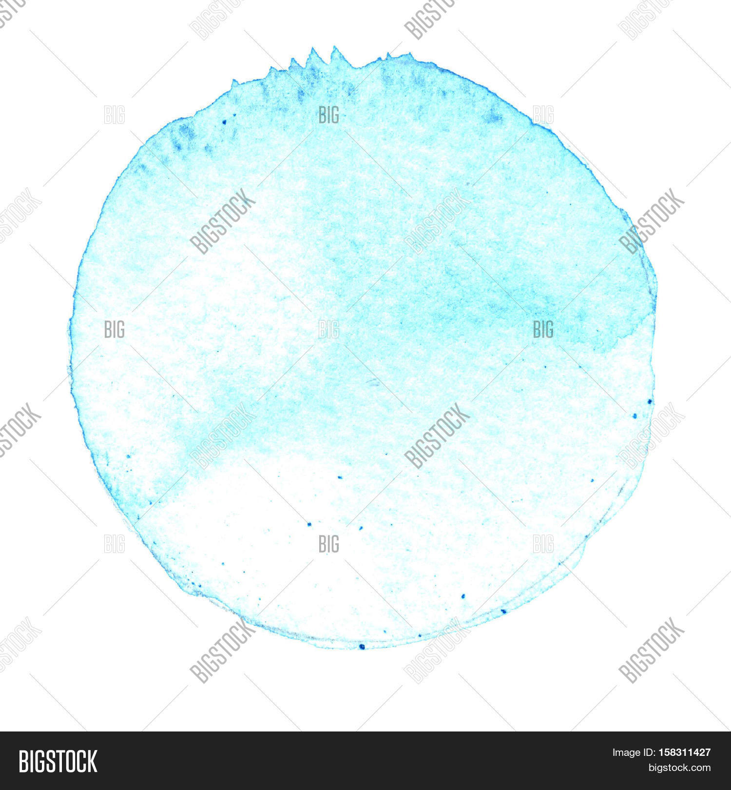 Watercolor Blue Hand Image & Photo (Free Trial) | Bigstock
