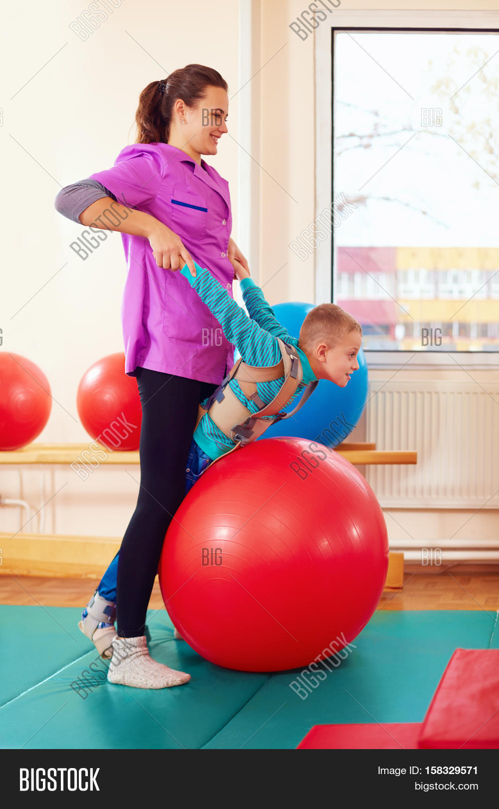 Cute Kid Disability Image & Photo (Free Trial) | Bigstock
