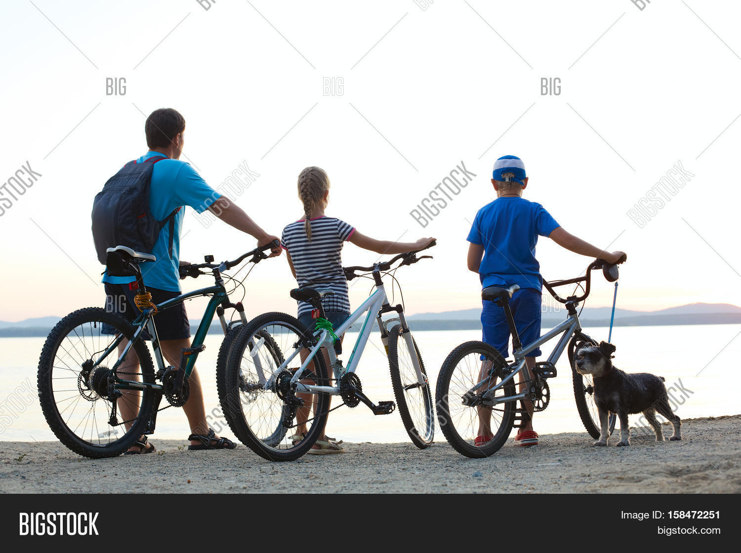 Biker Family Image & Photo (Free Trial) | Bigstock