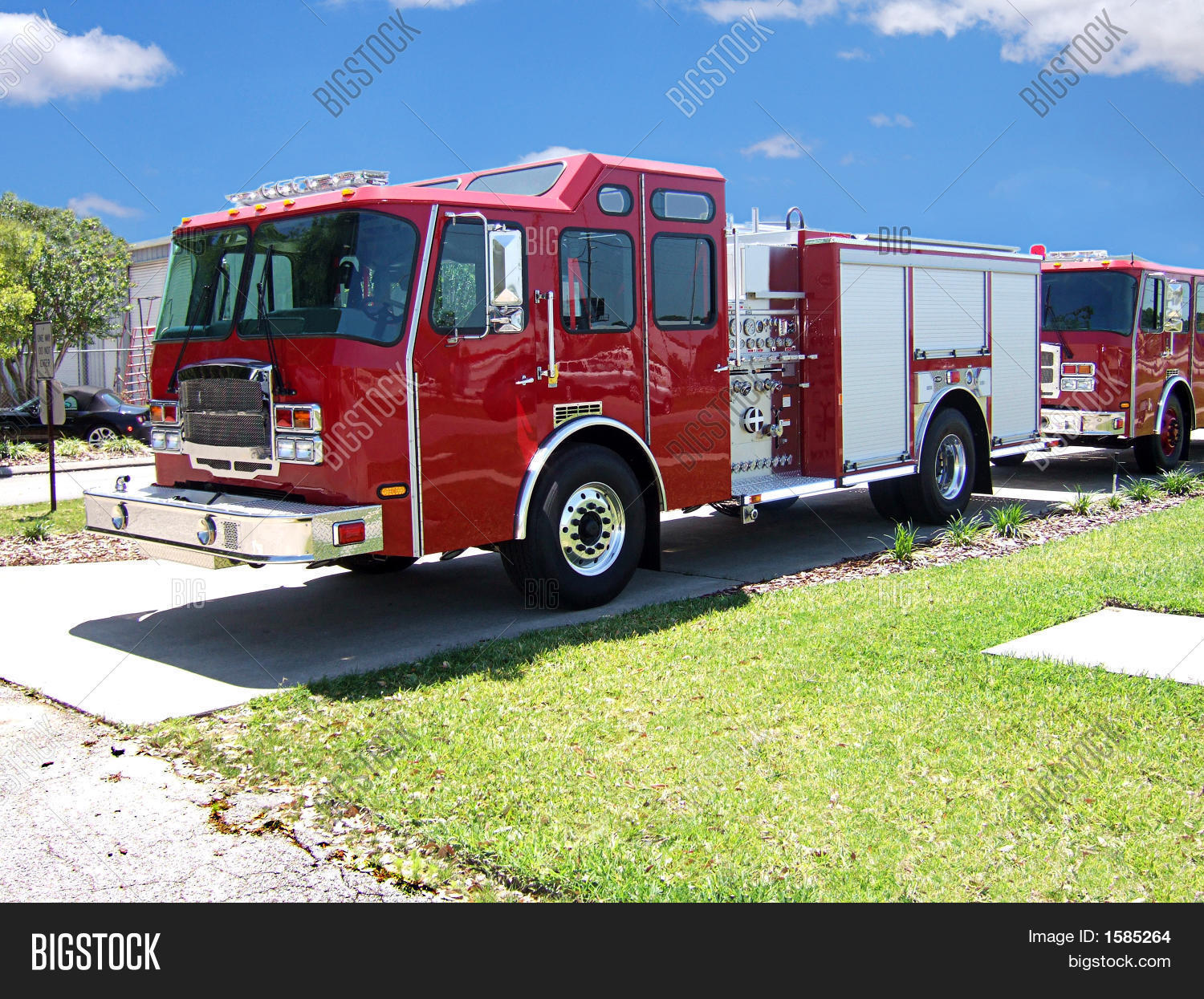 Fire Truck Image & Photo (Free Trial) | Bigstock