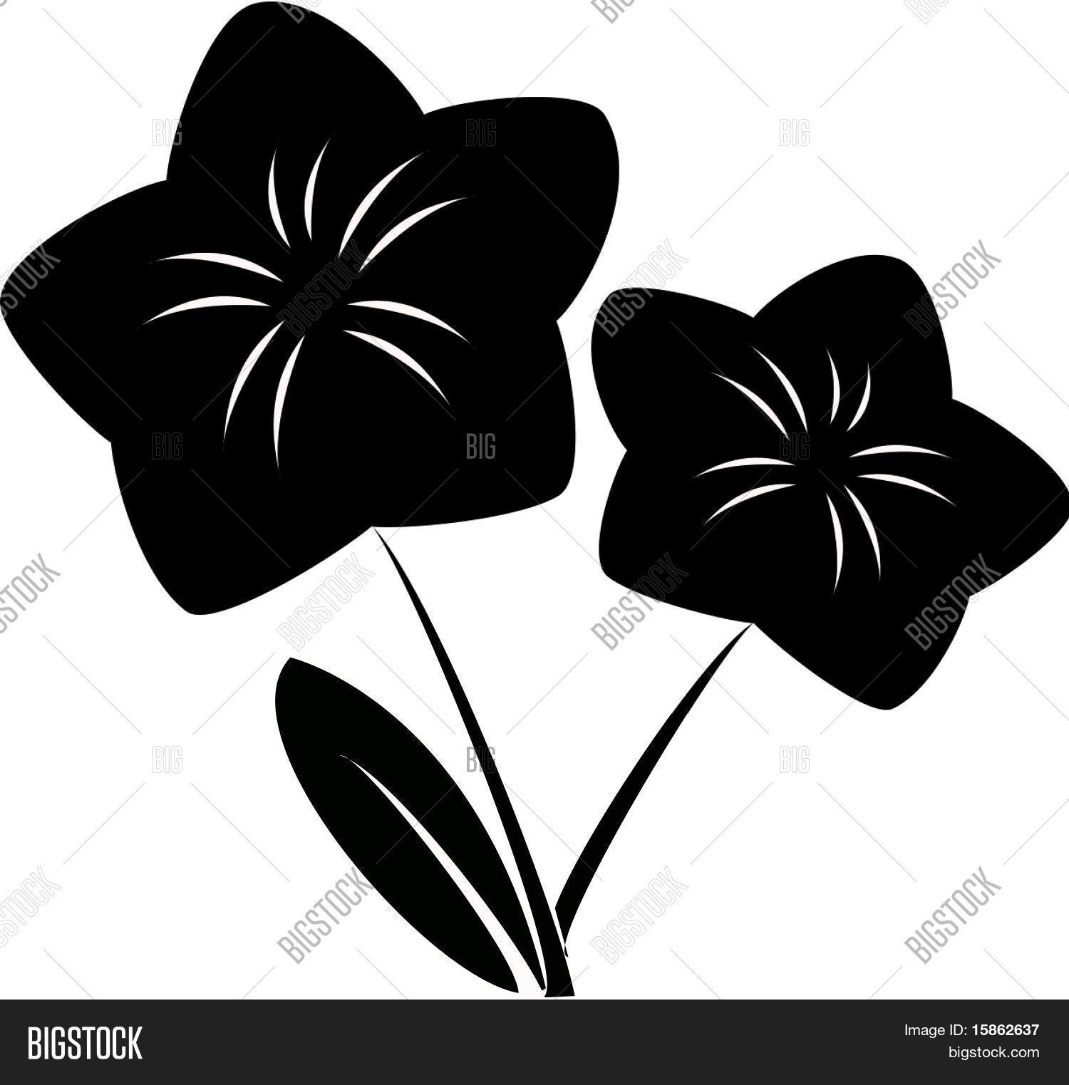 Simple Flower Vector & Photo (Free Trial) | Bigstock