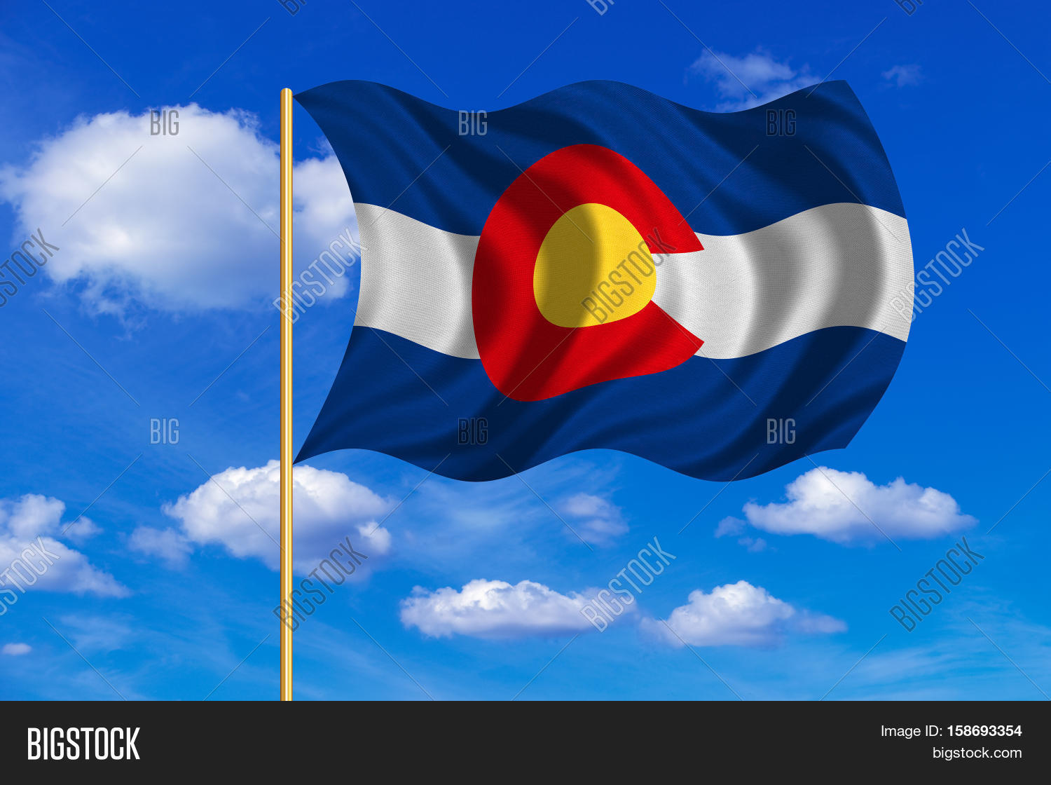 Flag US State Colorado Image & Photo (Free Trial) | Bigstock