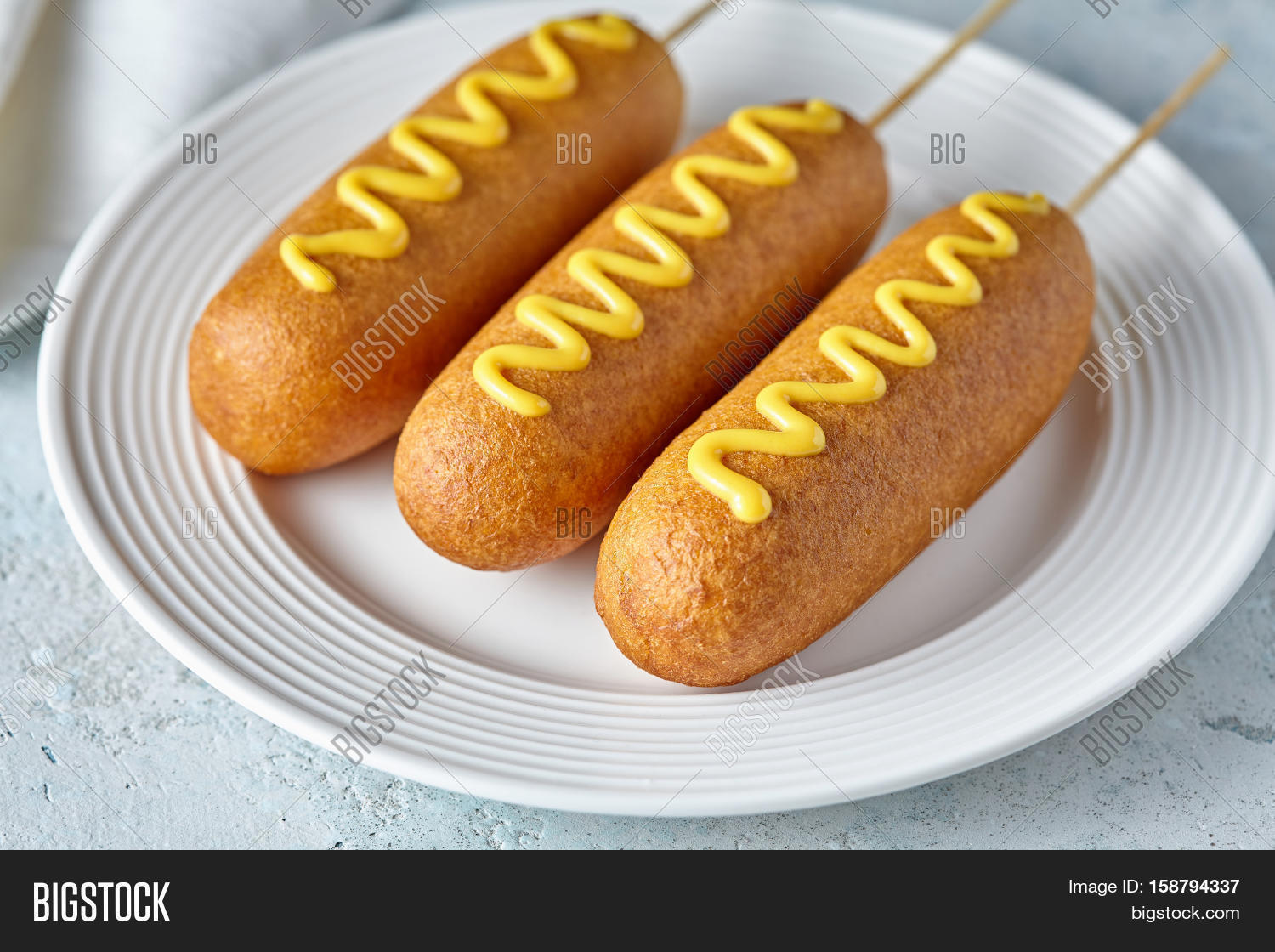 Corn Dog Traditional Image & Photo (Free Trial) | Bigstock