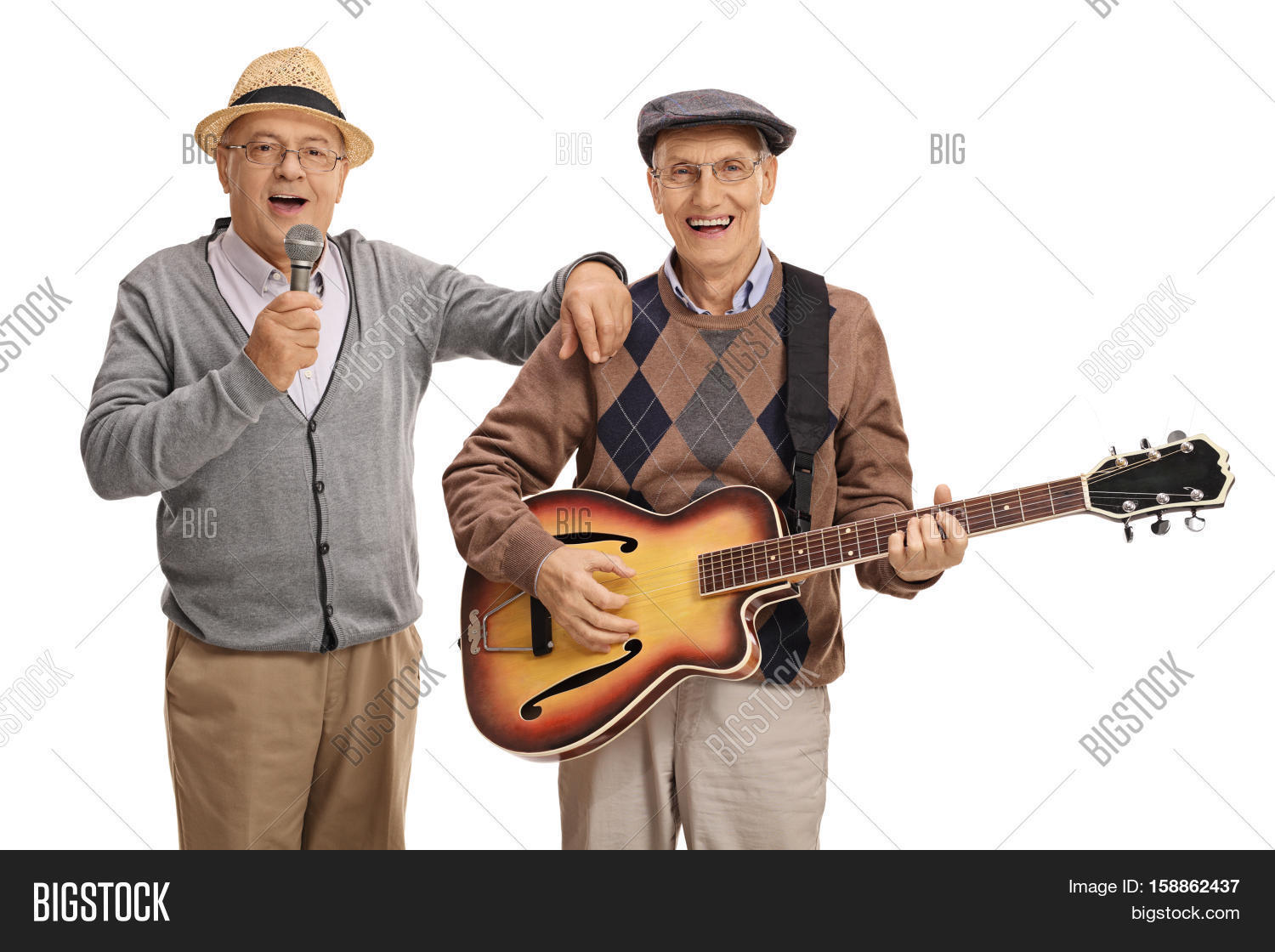 Elderly Man Singing On Image & Photo (Free Trial) | Bigstock