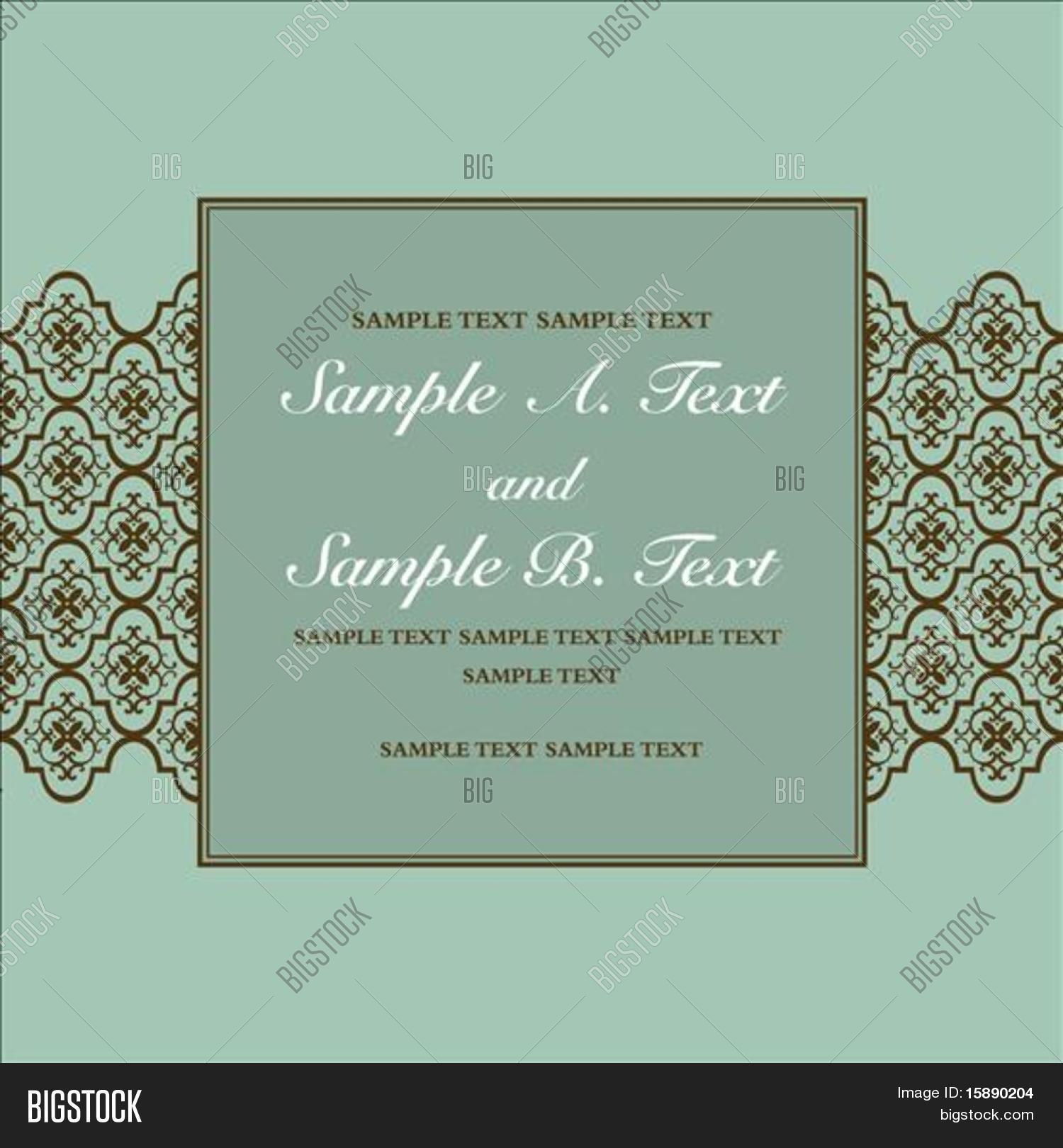 Vector Formal Frame Vector & Photo (Free Trial) | Bigstock