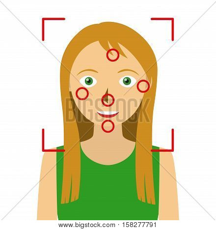 Facial Recognition. Vector & Photo (Free Trial) | Bigstock