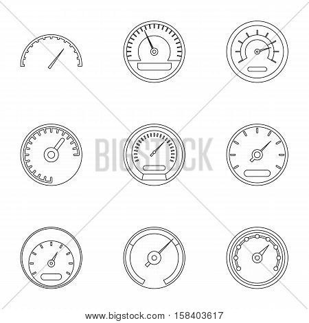 Types Speedometers Vector & Photo (Free Trial) | Bigstock