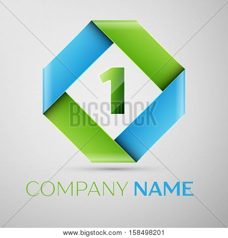 Number 1 Vector Logo Vector & Photo (Free Trial) | Bigstock